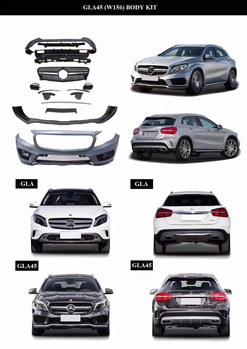 MẪU BODY KIT GLA MẪU GLA45 | Độ xe ô tô tại Dino-Tuning